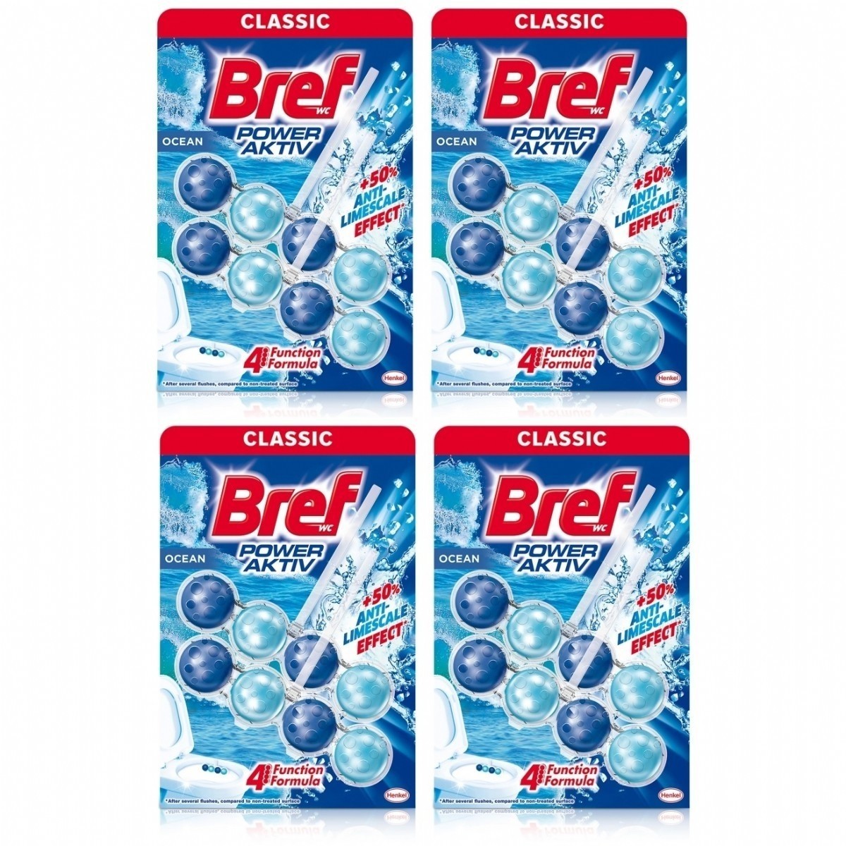 Breff WC Power Aktiv Okyanus Klozet Bloğu 4 kutu 2x50 Gr | Kozmetik ...