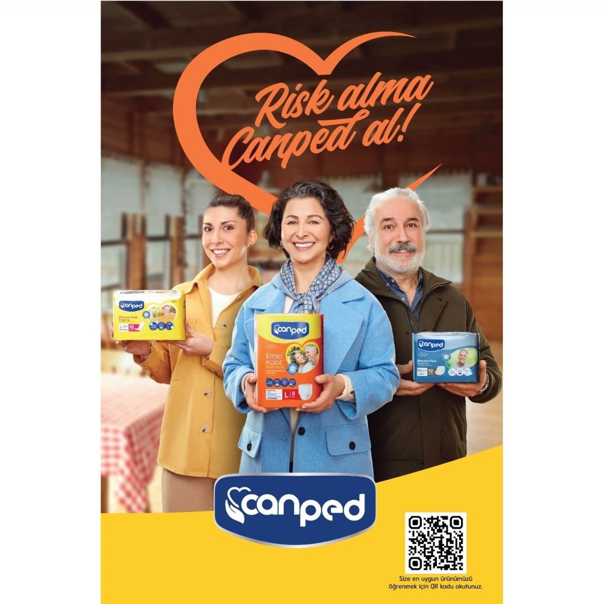 Canped Ekstra Büyük Boy (XL) 30'lu Emici Külot | Emici Külot | Sağlık ...